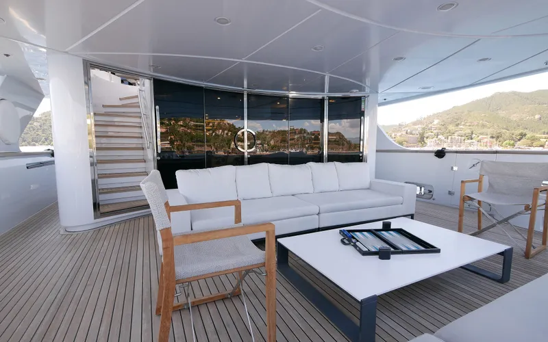 SUD yacht for charter (Sanlorenzo, 37m, 2009)